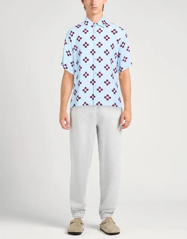 Sandro Shirt Size Viscose - Sky Blue