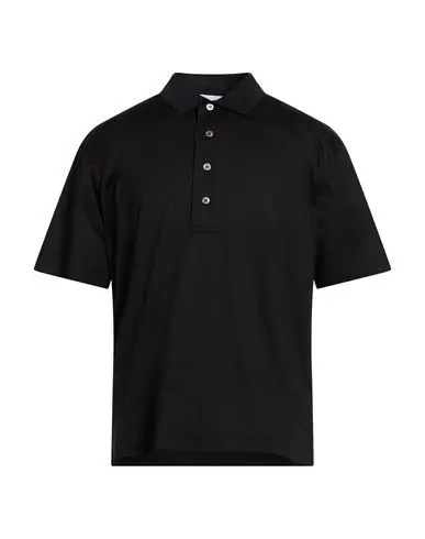 Alpha Studio Polo Shirt Size Cotton - Black