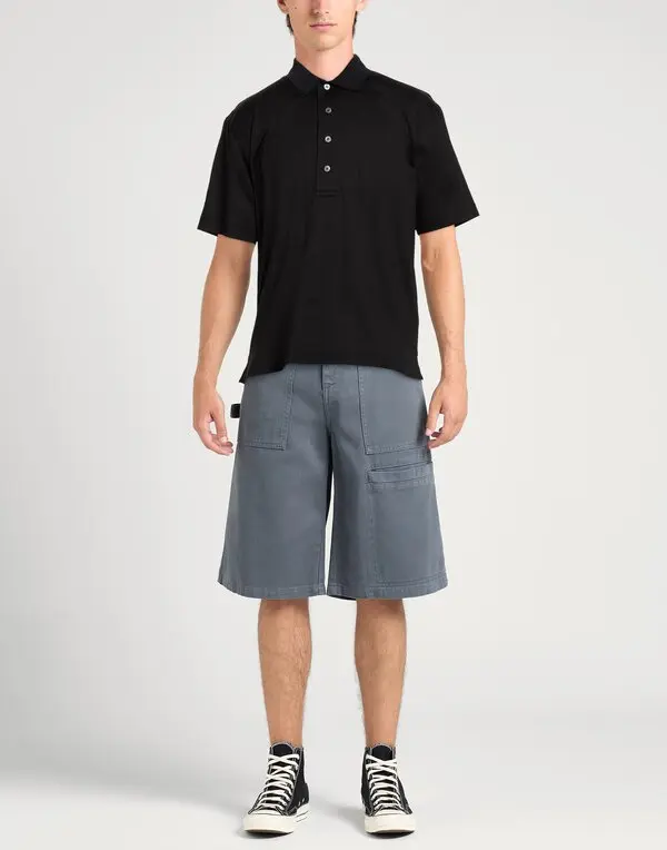 Alpha Studio Polo Shirt Size Cotton - Black