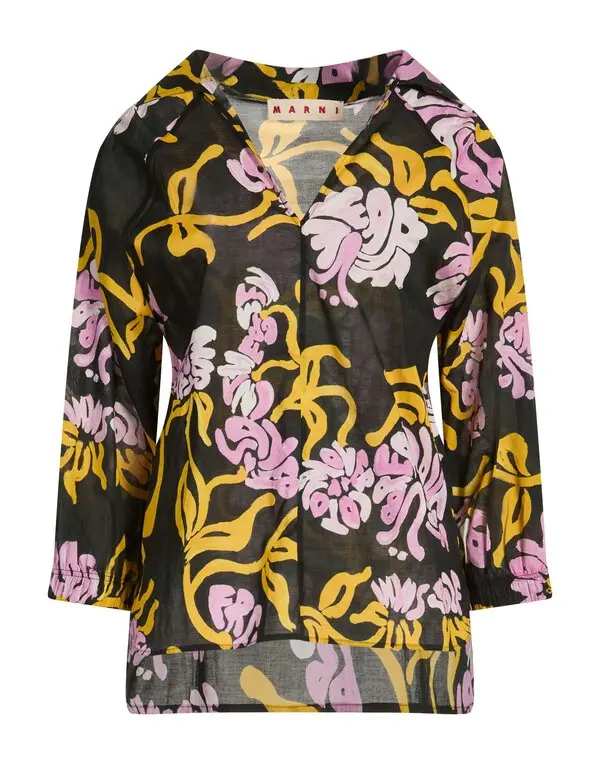 Marni Floral Kaftan Top