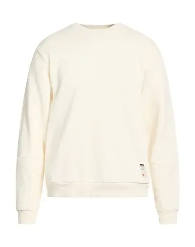 DEKKER Cotton Blend Long Sleeve Sweatshirt - White
