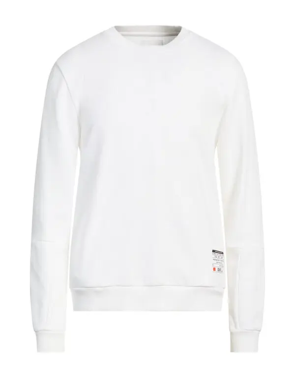 DEKKER Cotton Blend Long Sleeve Sweatshirt - White