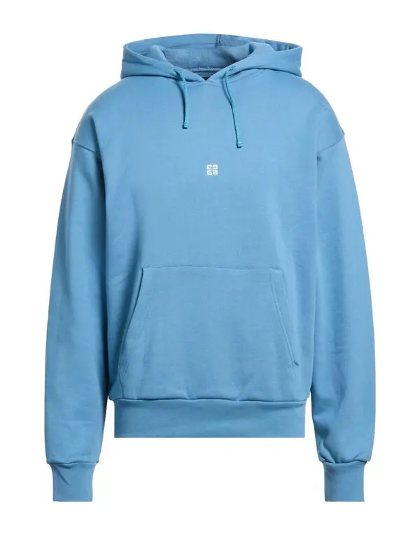 Givenchy Cotton Hoodie - Blue