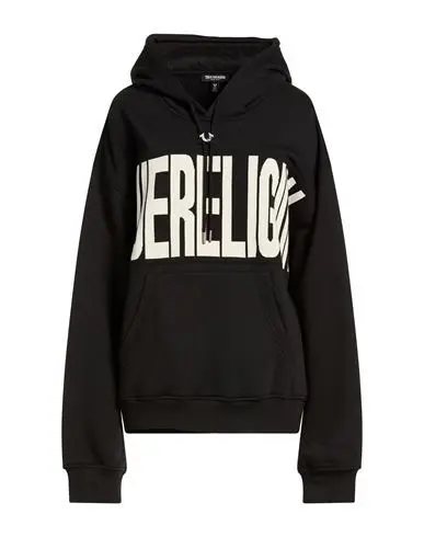 True Religion Fleece Hooded Sweatshirt - Black