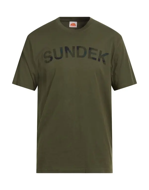 Sundek T-shirt Size Cotton - Green