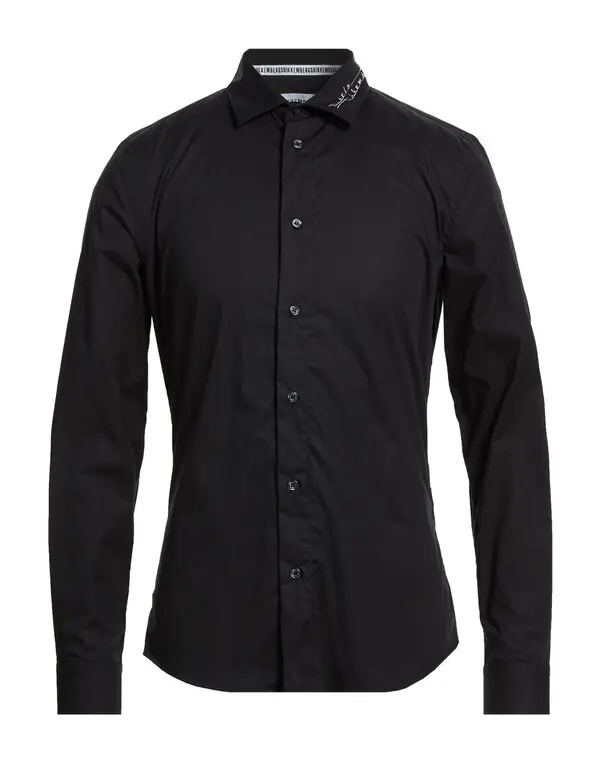 BIKKEMBERGS Shirt Size Cotton, Elastane