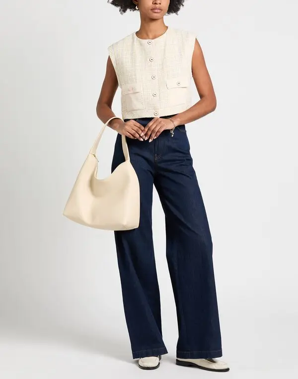 Sandro Tweed Sleeveless Jacket