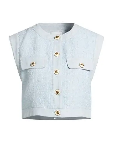 Sandro Sleeveless Tweed Jacket