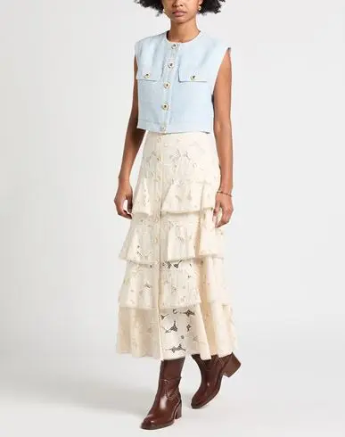 Sandro Sleeveless Tweed Jacket