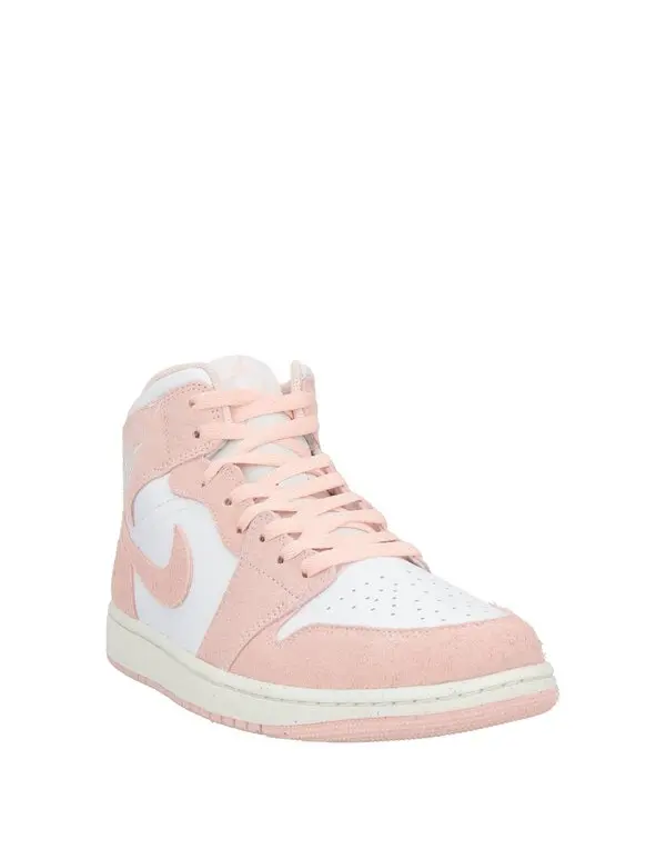 JORDAN 1 Mid High-top Sneakers - Light Pink