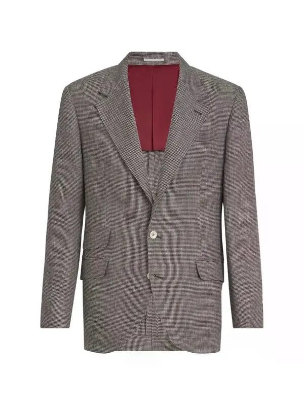 Brunello Cucinelli Houndstooth Blazer