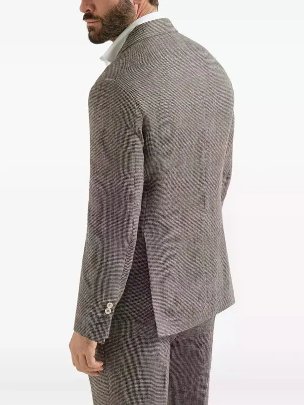 Brunello Cucinelli Houndstooth Blazer
