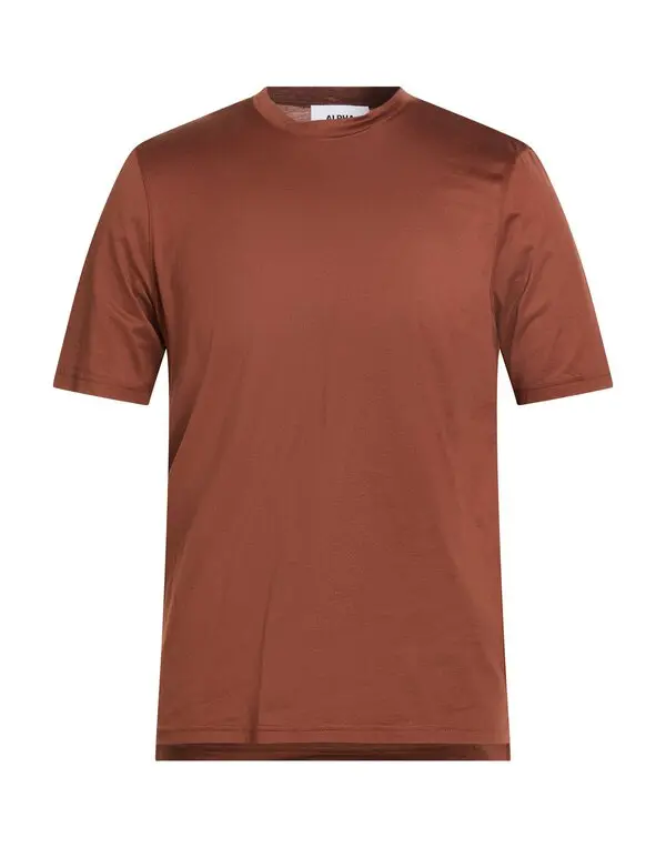 Alpha Studio T-shirt Size Cotton - Brown