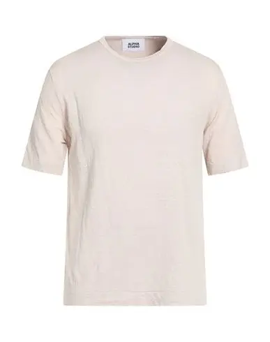 Alpha Studio T-shirt Size Linen, Elastane - Beige