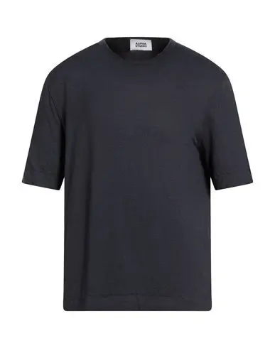 Alpha Studio T-shirt Size Linen, Elastane - Blue