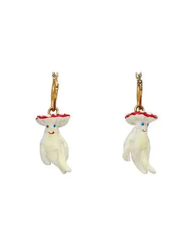 Marni Ceramic Earrings - Red