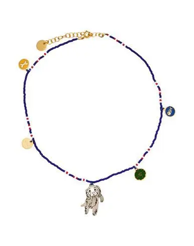 Marni Beaded Necklace - Blue
