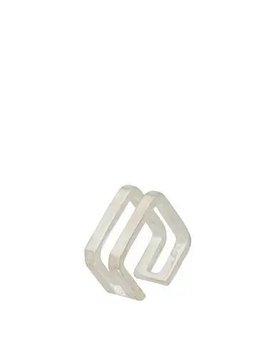 Zadig&Voltaire Crystal-embellished Metal Ring Set - Silver
