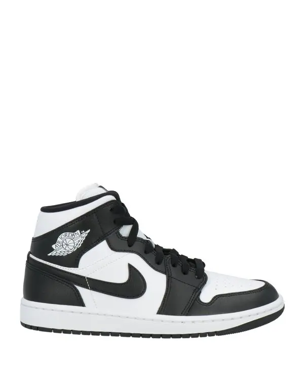 JORDAN Leather High-top Sneakers - White