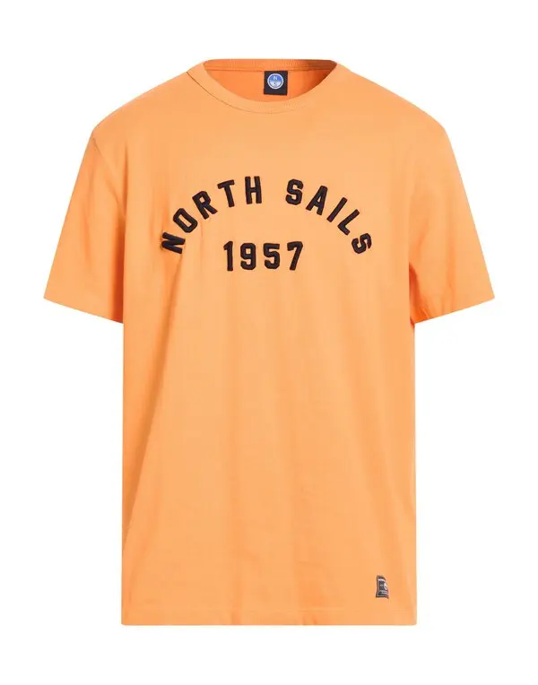 NORTH SAILS T-shirt Size Cotton - Orange