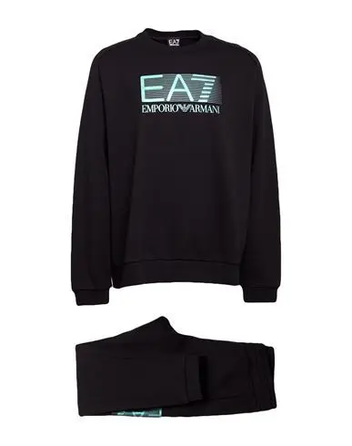 EA7 Tracksuit Size Cotton, Polyester, Elastane - Black