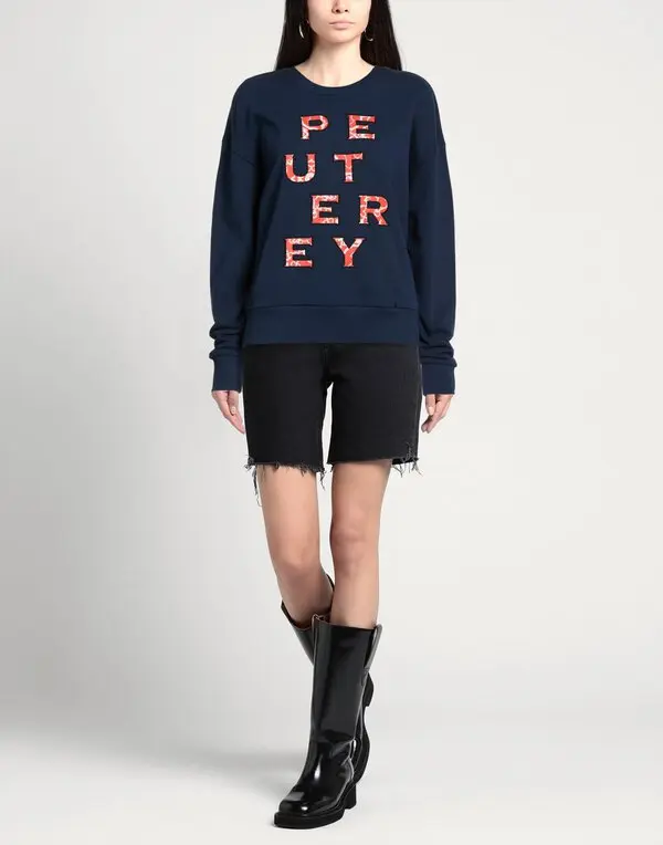 Peuterey Cotton Sweatshirt - Blue