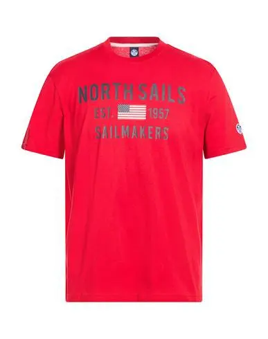 NORTH SAILS T-shirt Size Cotton - Red