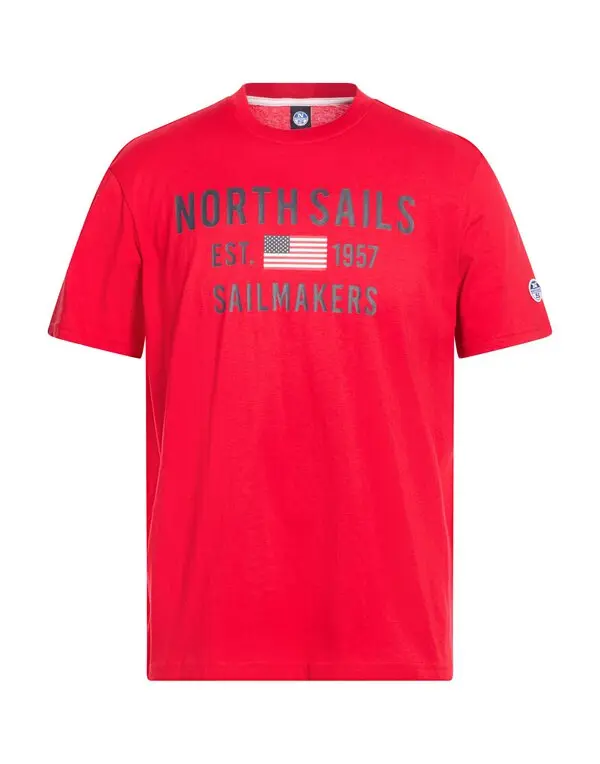 NORTH SAILS T-shirt Size Cotton - Red