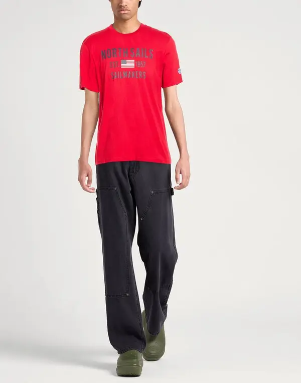NORTH SAILS T-shirt Size Cotton - Red