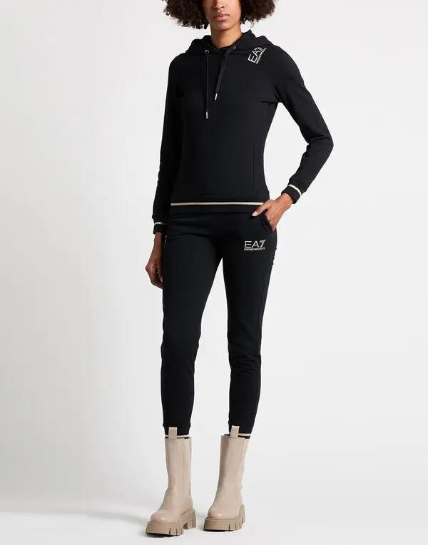EA7 Tracksuit In Cotton, Elastane, Metallic Fiber, And Polyester