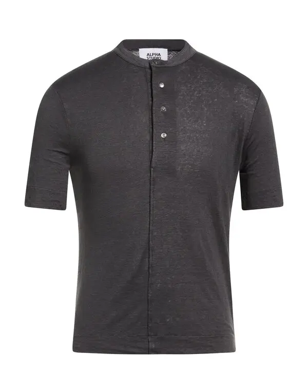 Alpha Studio T-shirt Size Linen, Elastane