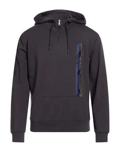 BIKKEMBERGS Cotton-blend French Terry Hoodie - Midnight Blue