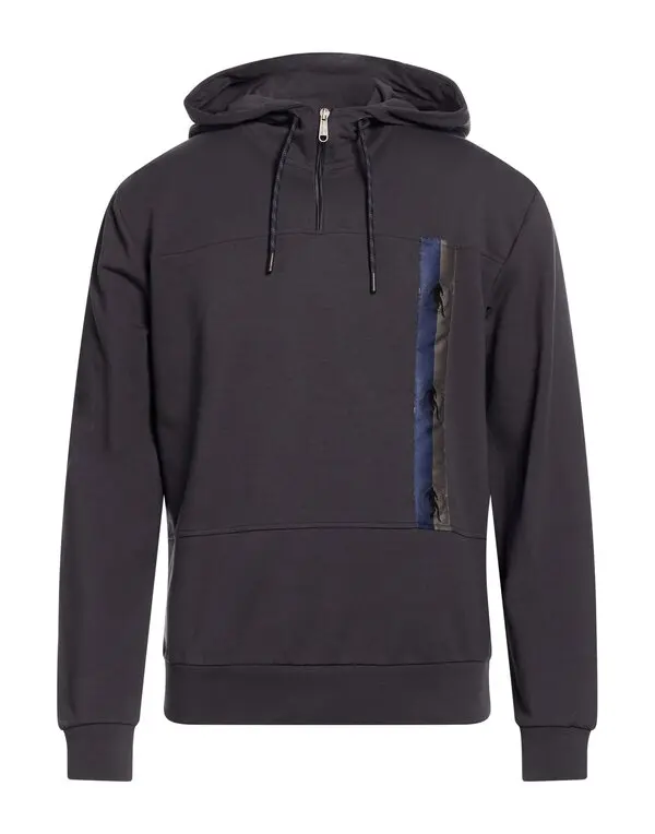 BIKKEMBERGS Cotton-blend French Terry Hoodie - Midnight Blue