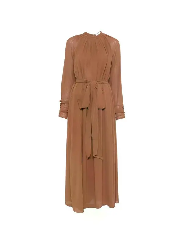 JOSEPH Tie-waist Midi Dress