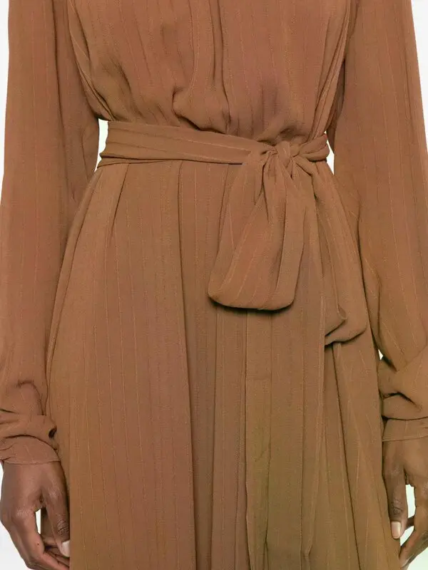 JOSEPH Tie-waist Midi Dress