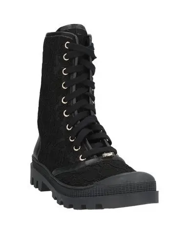 BALDININI Lace-up Ankle Boots With Crystal Embellishments