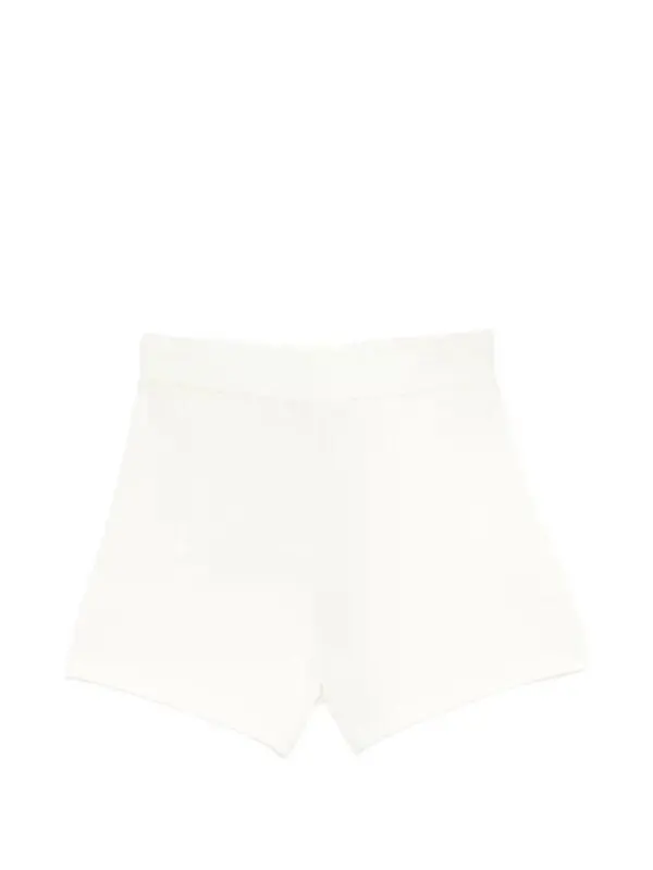Eric Bompard Elasticated-waist Shorts - White