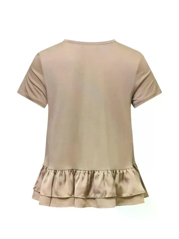 CLUB21 Ruffled Knit T-shirt