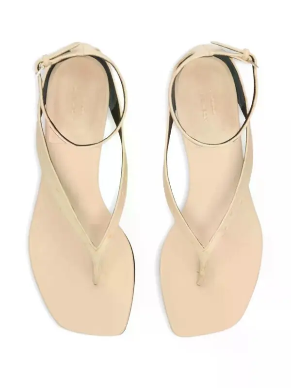 Loulou De Saison Niham Ankle-strap Sandals - Neutrals
