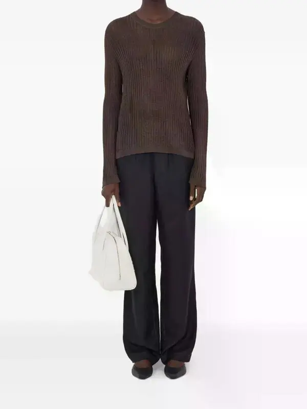 Loulou De Saison Hedora Ribbed Jumper