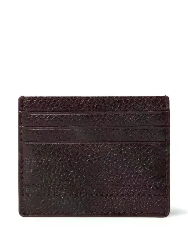 LEMAIRE Logo-detail Card Holder - Purple
