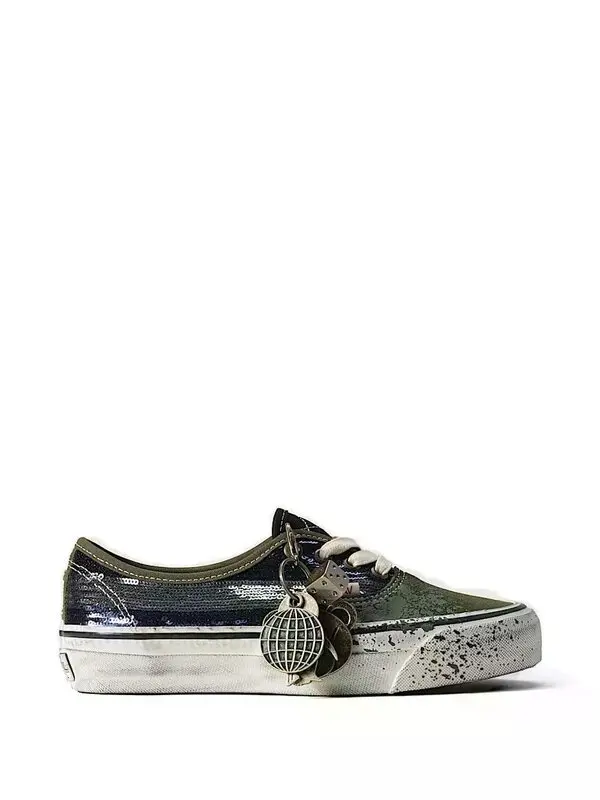 VANS Authentic Low Top Sneakers - Green
