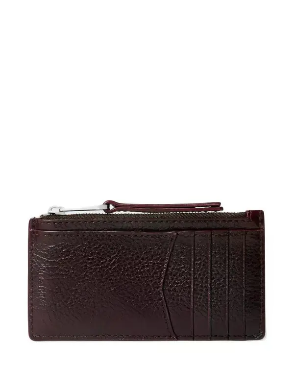 LEMAIRE Gear Card Holder Coin Purse - Brown