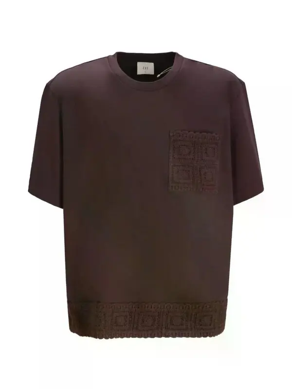 CHÉ STUDIOS Crochet Pocket T-shirt