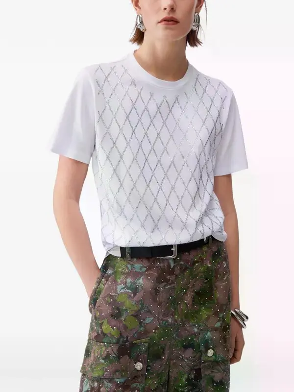 Liu Jo T-shirt With Embellished Stones