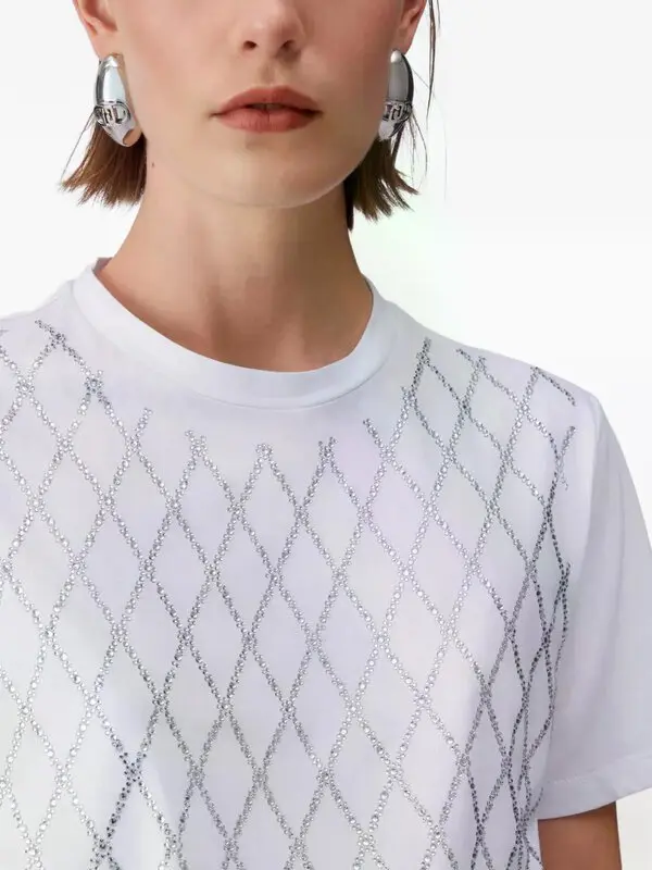 Liu Jo T-shirt With Embellished Stones