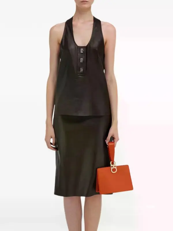 FERRAGAMO Mini Clutch - Orange