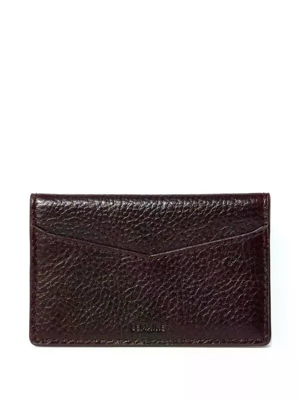 LEMAIRE Gear Card Holder - Brown
