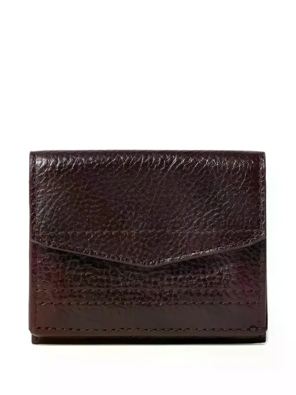 LEMAIRE Trifold Gear Coin Wallet - Brown