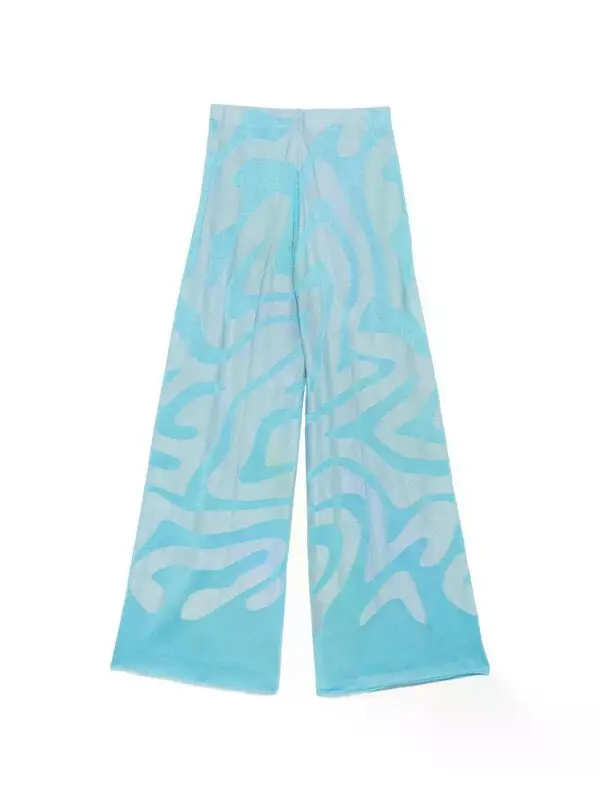 CIRCUS HOTEL Geometric-pattern Trousers